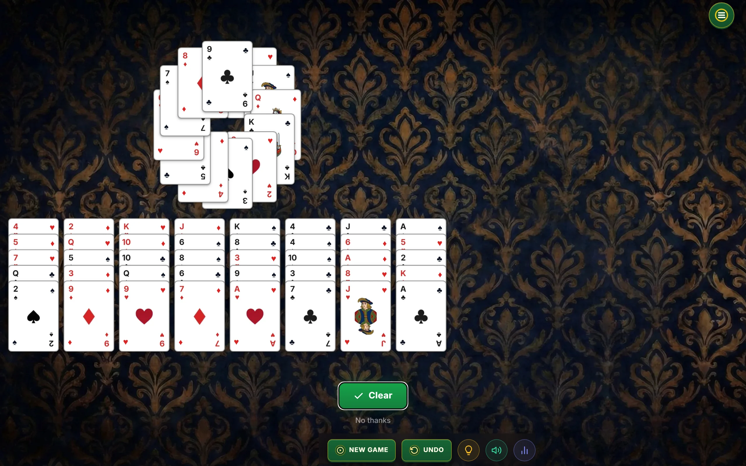 Free Solitaire Games Online - Classic Klondike Solitaire
