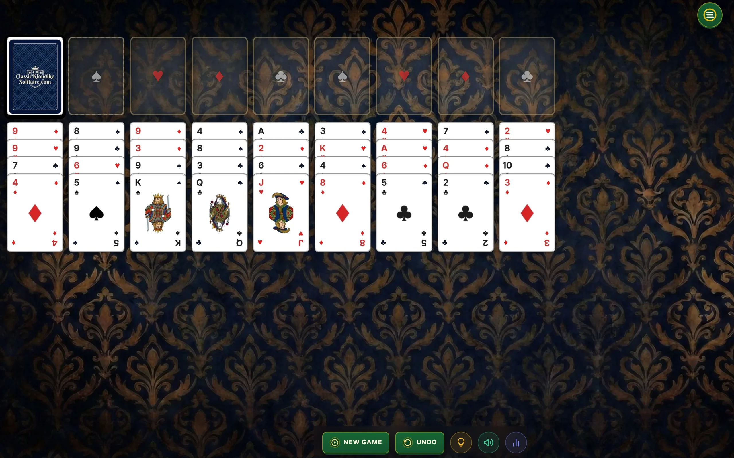 Free Solitaire Games Online - Classic Klondike Solitaire