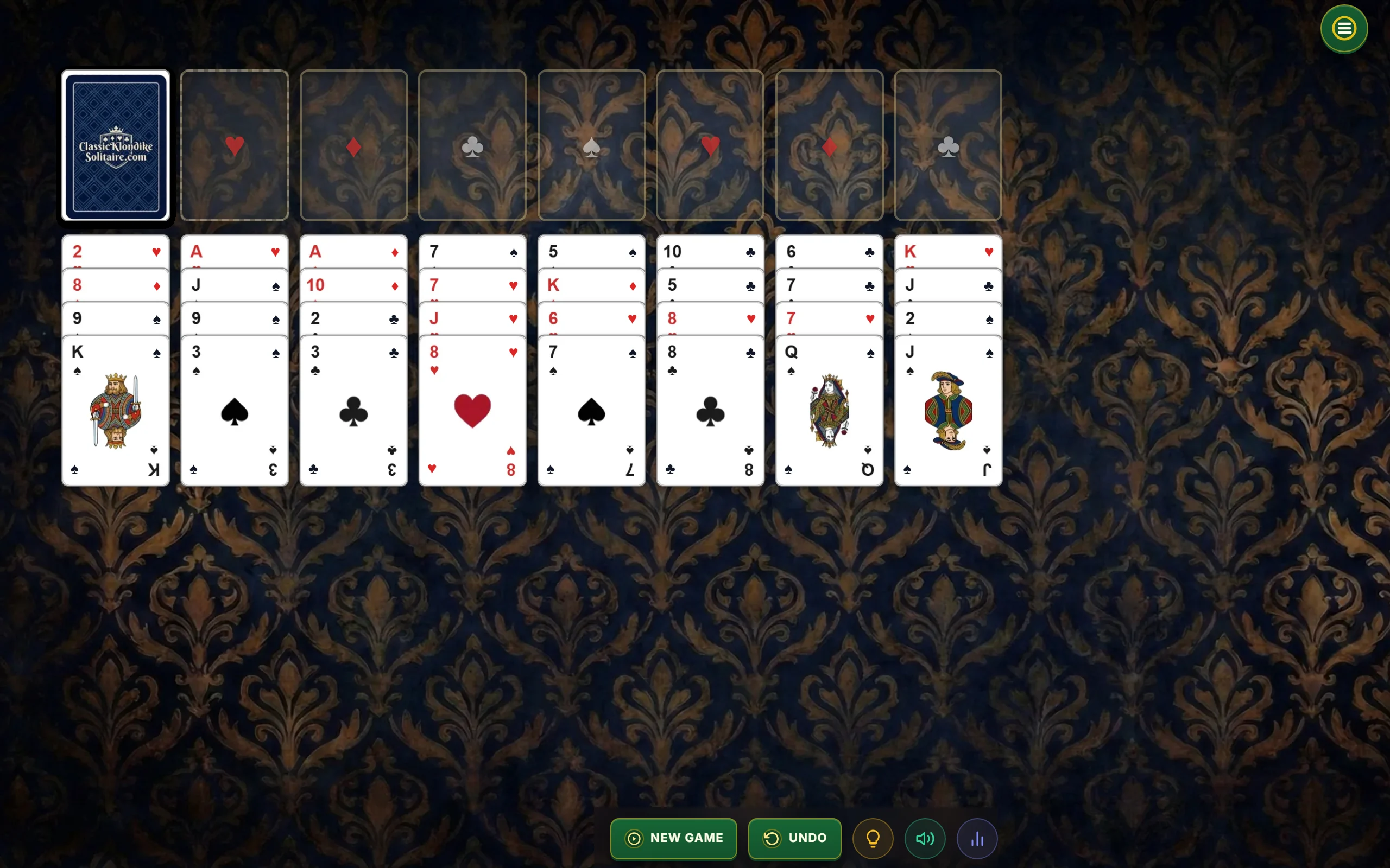 Free Solitaire Games Online - Classic Klondike Solitaire